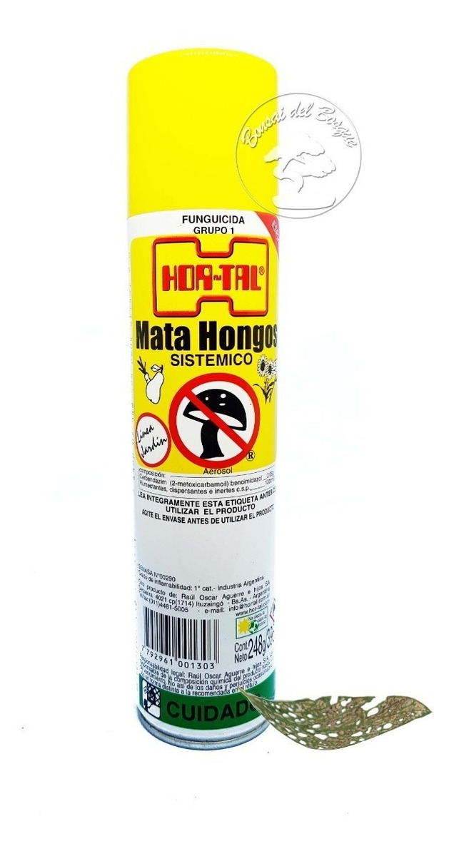 Mata Hongos Hortal – Espuma Fungicida Sistémico En Aerosol – Bonsai del ...